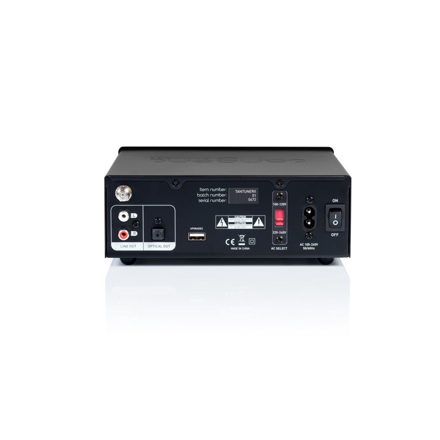 Tangent Tuner II, FM/DAB+ tuner, Zwart | Hi-Fi+ Benelux