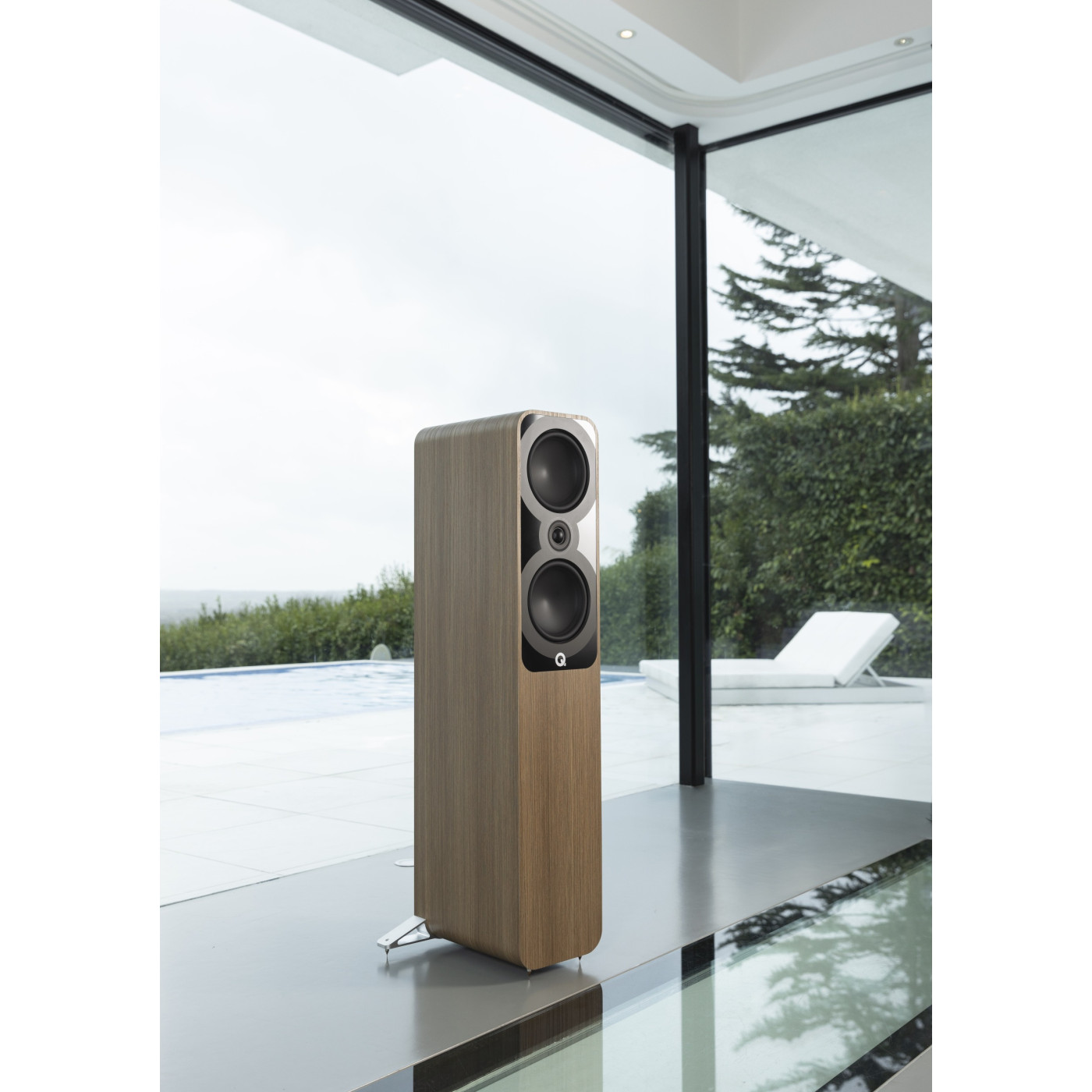 Q Acoustics 5050 - Holm Oak (Per Pair) | Hi-Fi+ Benelux
