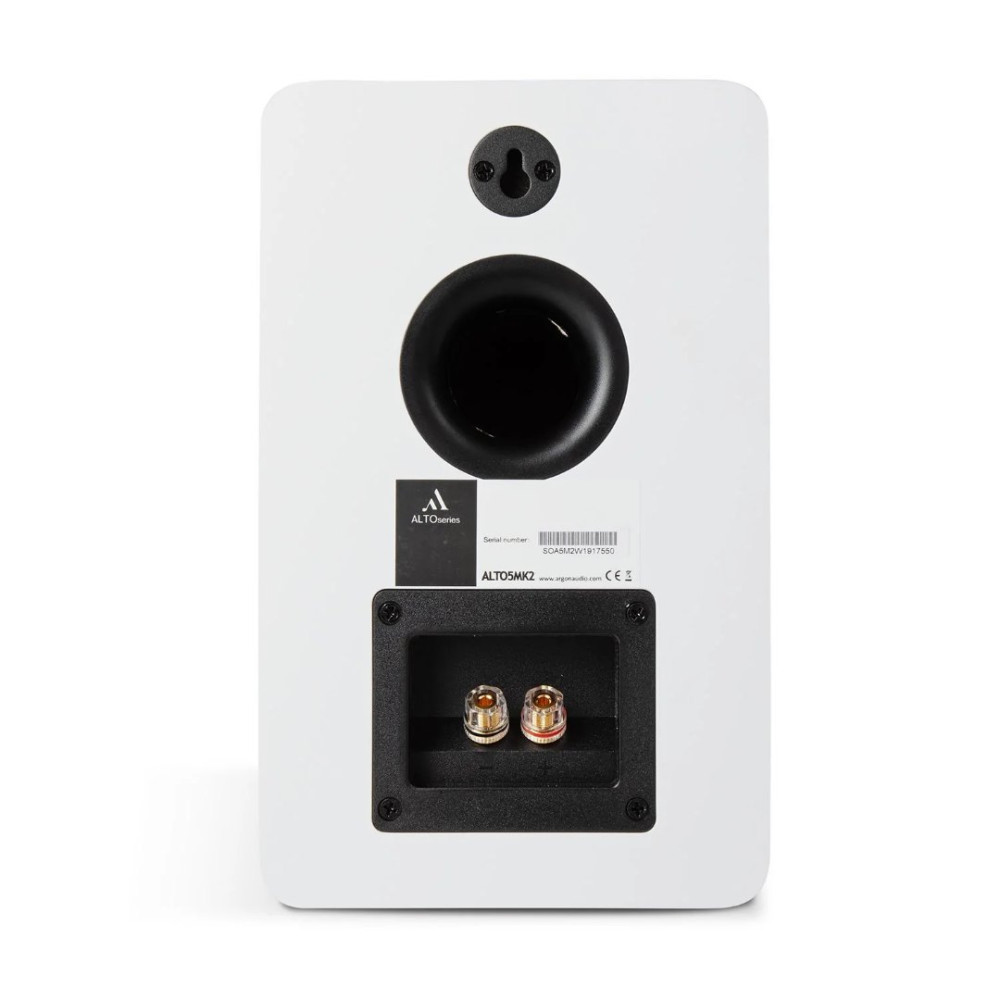 Argon Audio ALTO 5 MK2 - White (Per Pair) | Hi-Fi+ Benelux