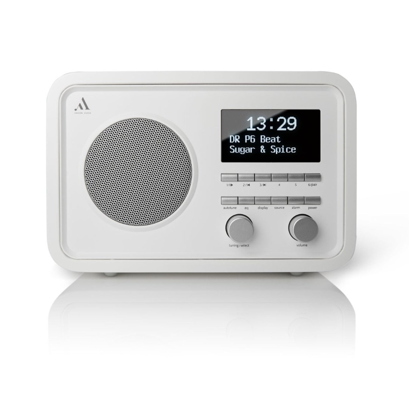 Argon Audio Radio 2 (Dab+/FM Radio/Bluetooth) - Wit | Hi-Fi+ Benelux