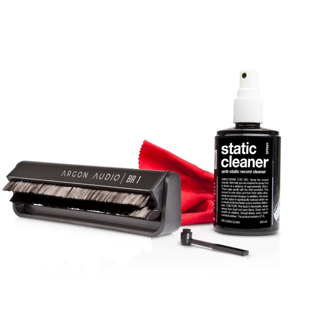 Argon Audio Vinyl Kit 1 Record Player Cleaning Kit | Hi-Fi+ Benelux