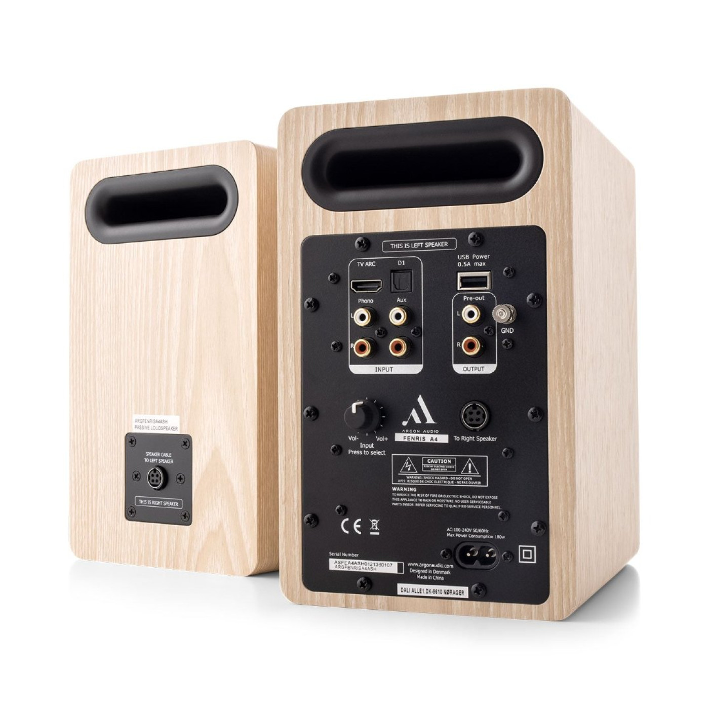 Argon Audio Fenris A4 (Per Pair) - Ash | Hi-Fi+ Benelux