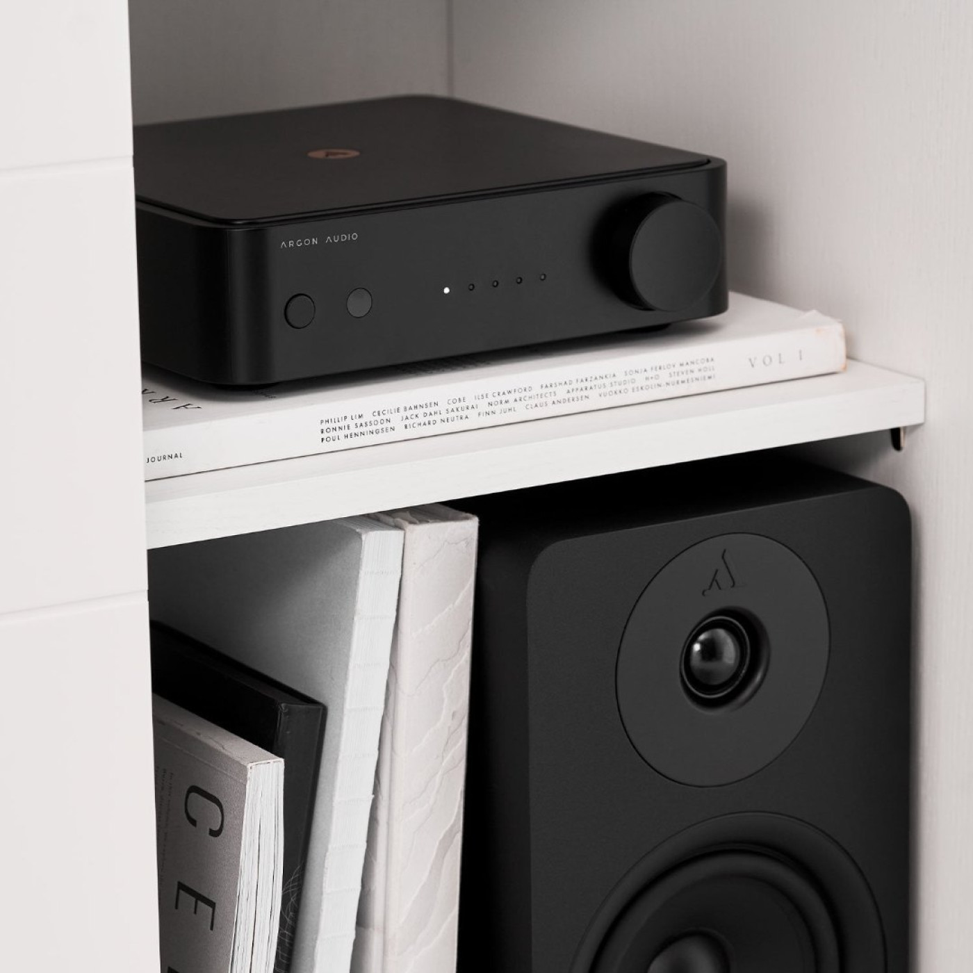 Argon Audio SA1 Stereo Amplifier With Bluetooth - Black | Hi-Fi+ Benelux