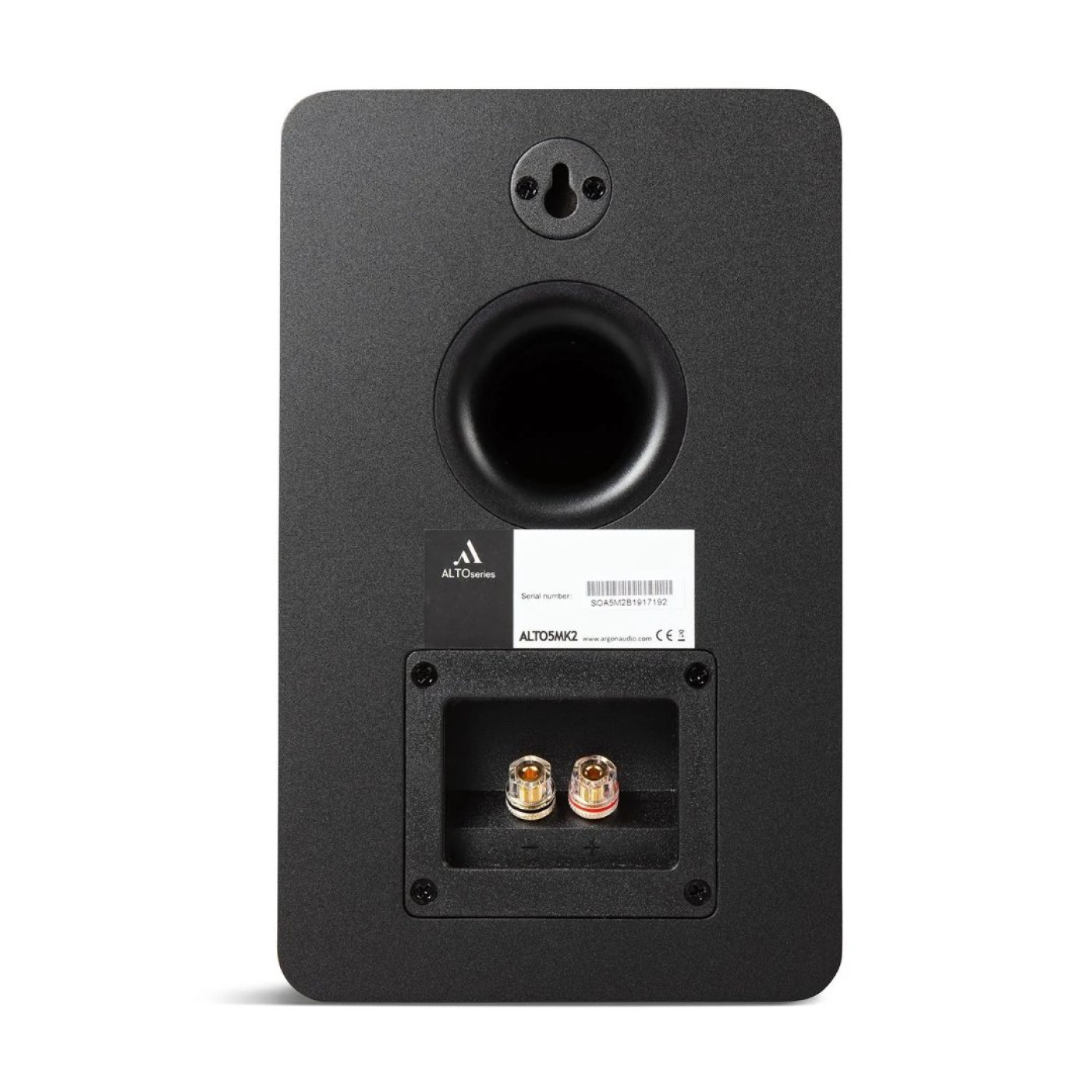 Argon Audio ALTO 5 MK2 - Black (Per Pair) | Hi-Fi+ Benelux