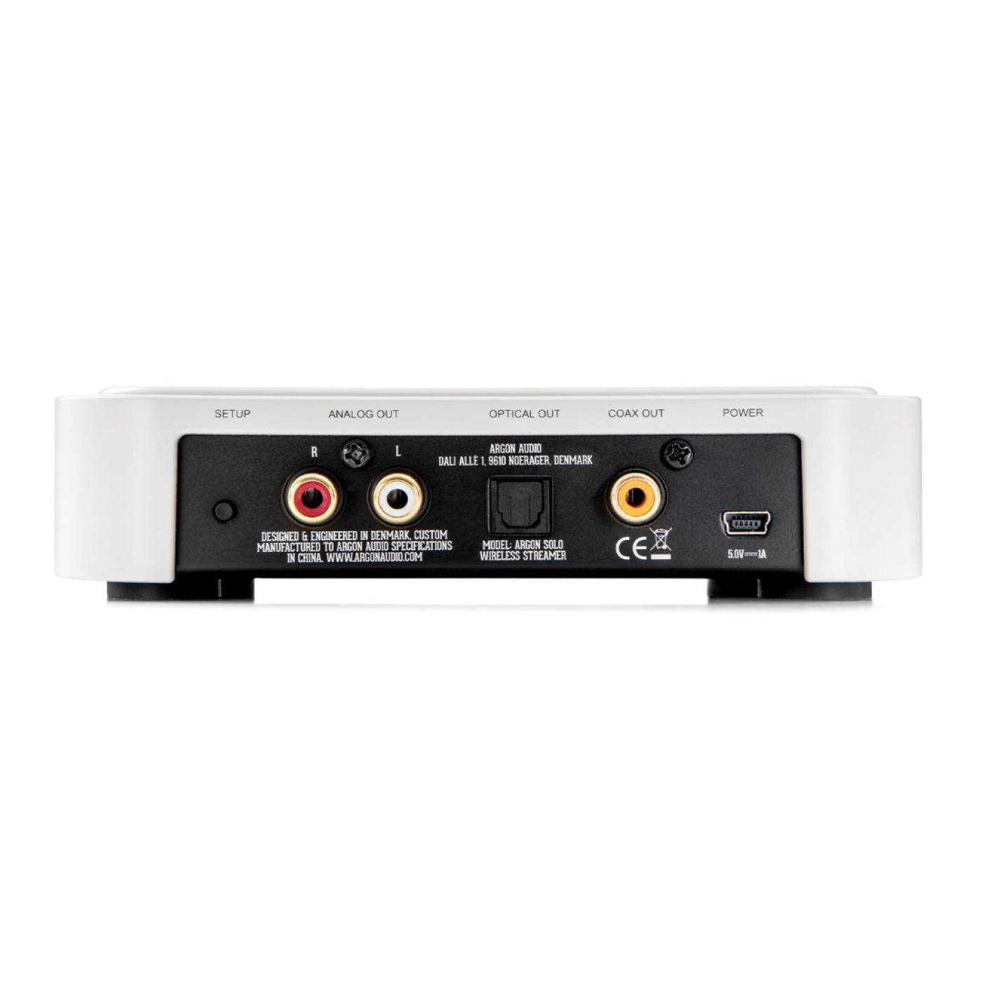 Argon Audio Solo Music Streamer - White | Hi-Fi+ Benelux