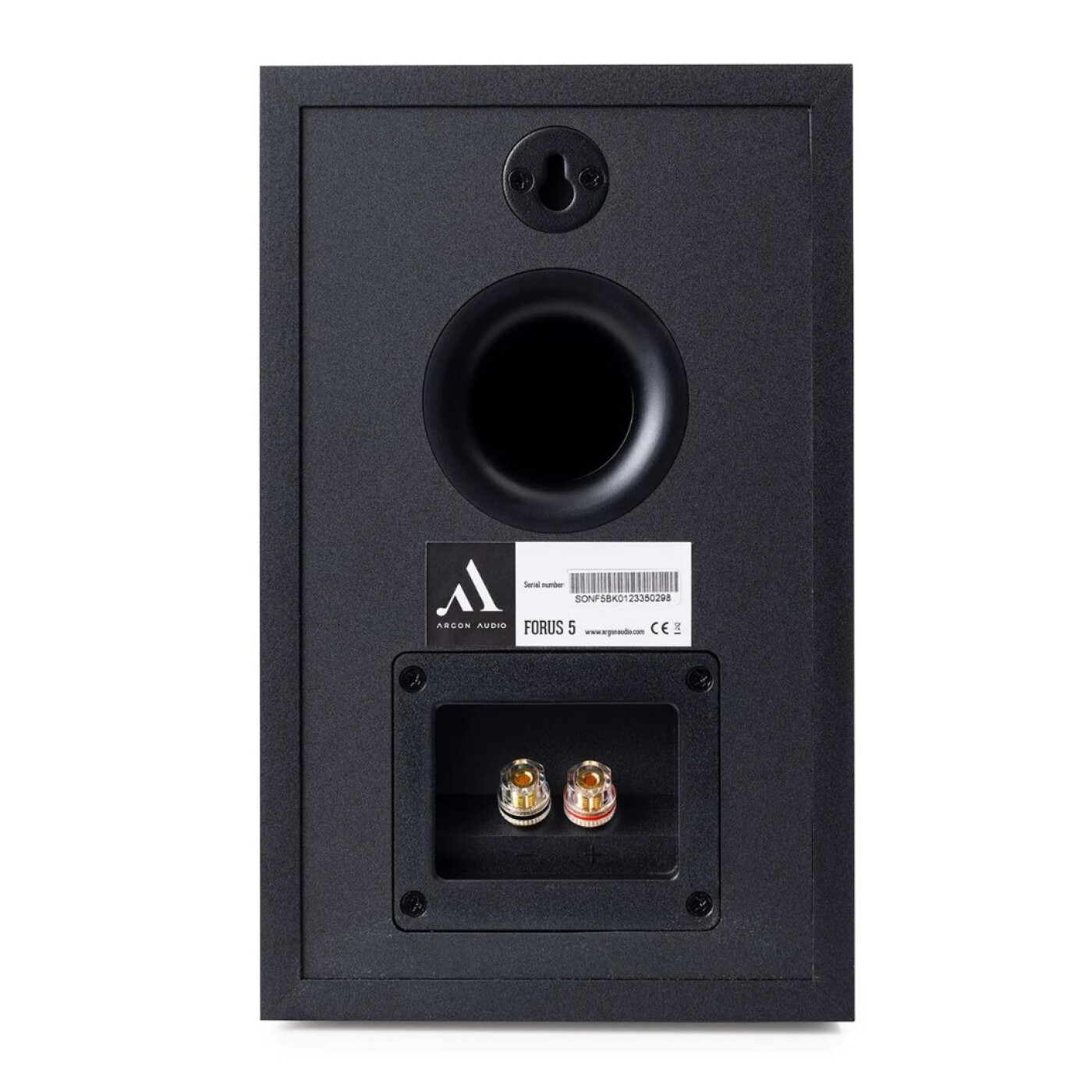 Argon Audio Forus 5 - Black (Per Pair) | Hi-Fi+ Benelux