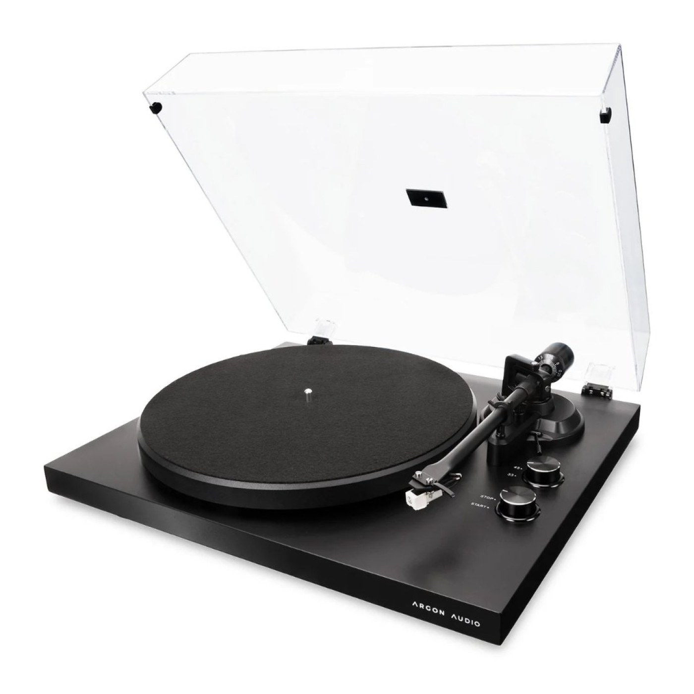 Argon Audio TT MK2 Turntable - Black | Hi-Fi+ Benelux