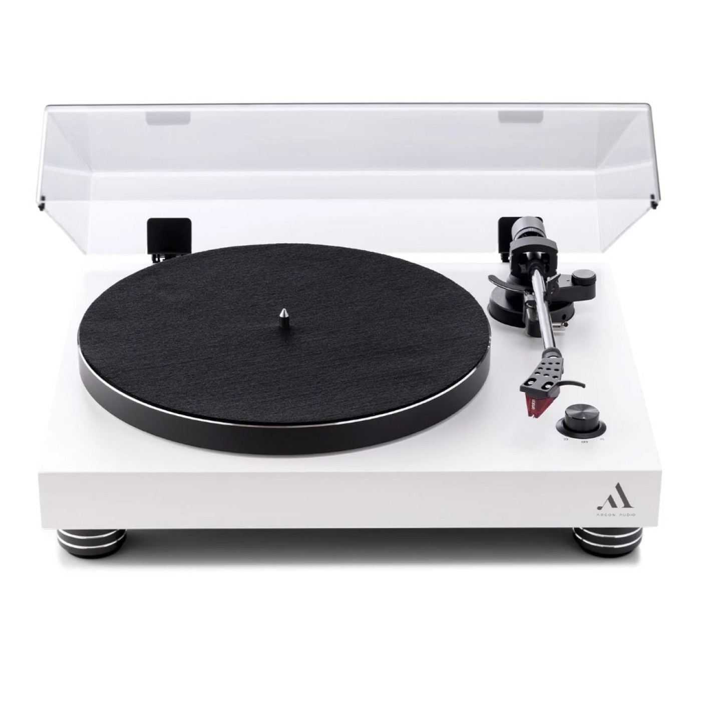 Argon Audio TT-4 Turntable - White | Hi-Fi+ Benelux