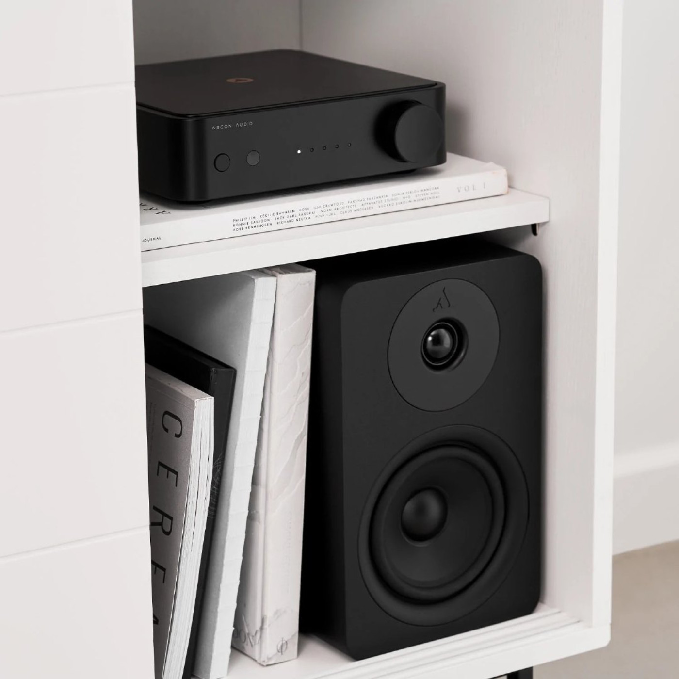 Argon Audio ALTO 5 MK2 - Black (Per Pair) | Hi-Fi+ Benelux