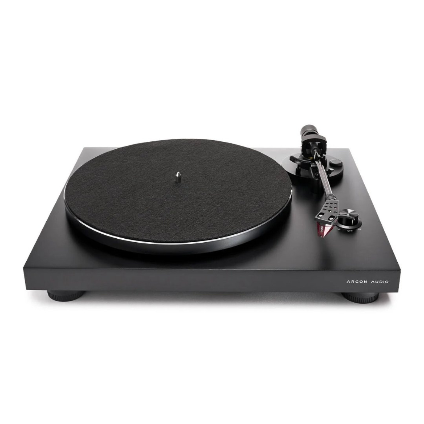 Argon Audio TT-3 PLUS Turntable - Black | Hi-Fi+ Benelux